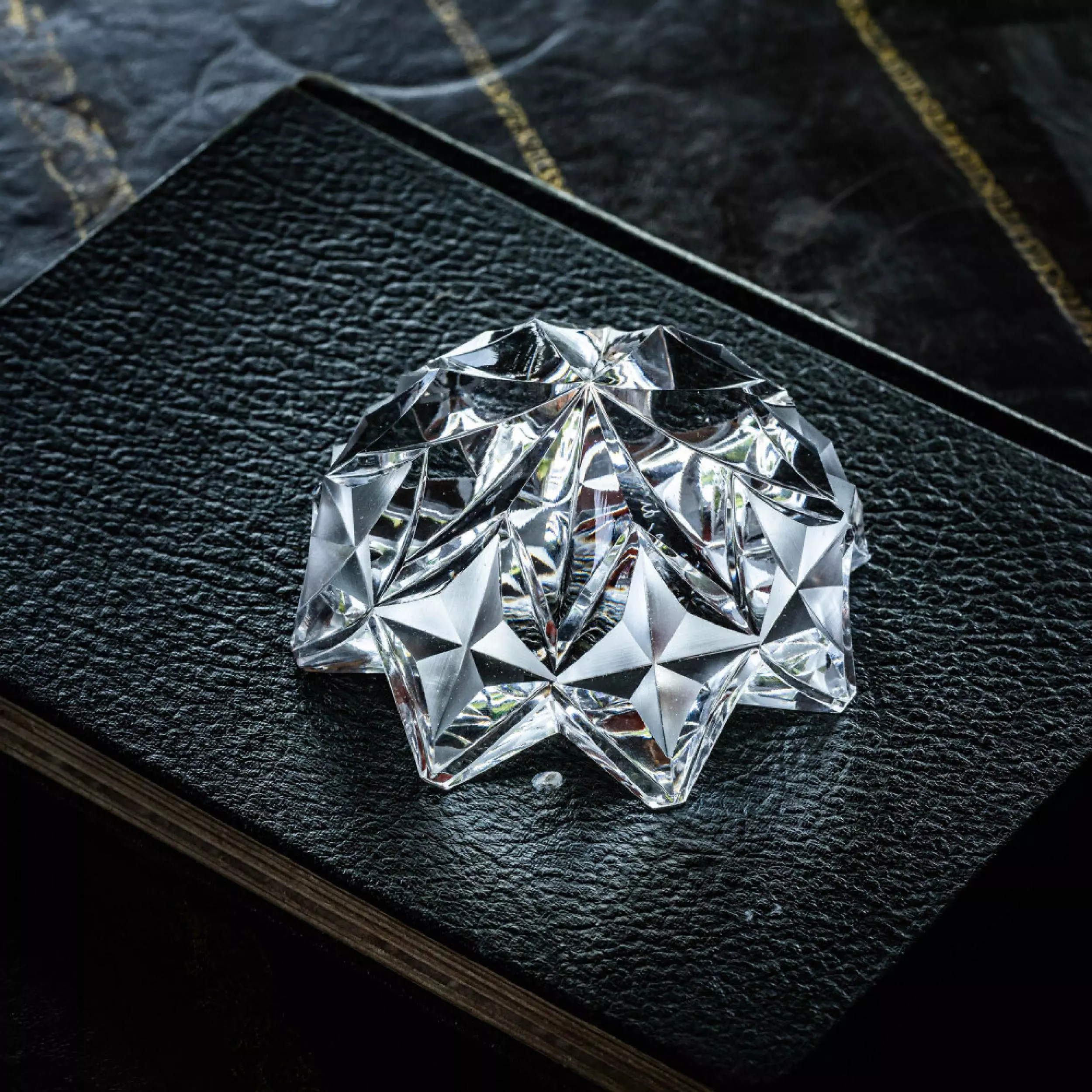 Estrella Cut Crystal Paperweight | Leone Di Fiume